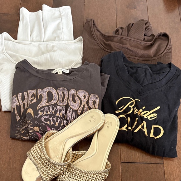 Zara | Tops | Donating Friday Tomorrow Last Chance 5 | Poshmark